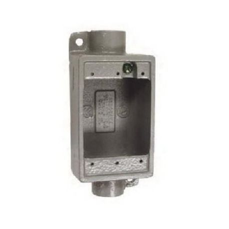 Killark® FDC-2 Type FDC Deep Feed-Through Cast Device Box, Copper-Free ...