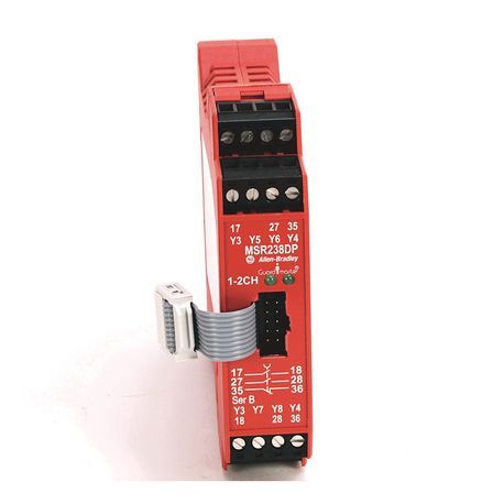 Rockwell Automation 440R-H23196 Modular Monitoring Safety Relay, 2NO ...