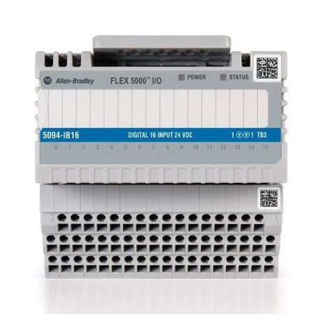 Allen-Bradley 5094-IB16 Digital Standard Sinking Input Safety Module ...