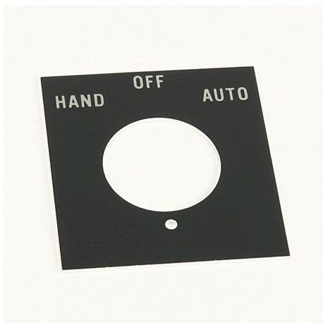 Rockwell Automation 800H 7 & 9 Legend Plates, Vertical, No Color Code ...