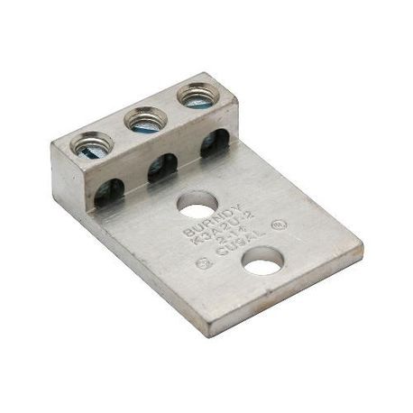 BURNDY® K3A2U2 K3A-U Dual Rated Universal Terminal Lug, 14 to 2 AWG ...