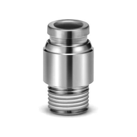 SMC® KQB2S06-01S Hexagon Socket Head Male Connector With Sealant ...