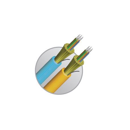 dura-line 20002969 OM3 Fiber Optic Riser Cable, 12 Fiber, 50 um Core ...