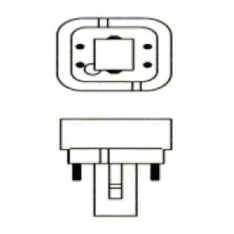 Sylvania DULUX® CF18DD/E/835/ECO/20672 Compact Double Fluorescent Lamp ...