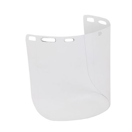 Bouton® 251-01-7301 Molded Cylindrical Optical Safety Visor, Clear ...