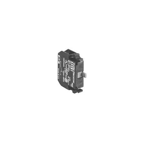 EATON E22B1 Heavy Duty Standard Contact Block, 22.5 mm, 1NC Contact, 10 ...