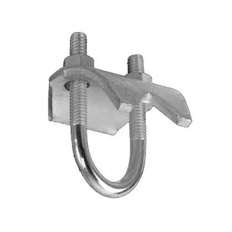 Steel City® RC-3/4 Right Angle Beam Clamp, 3/4 in Conduit, Malleable Iron, Hot Dipped Galvanized ...