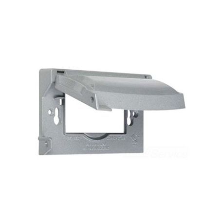 RACO® MX1250S 1-Hole Multi-Directional Waterproof Outlet Box Cover, 2.9 ...