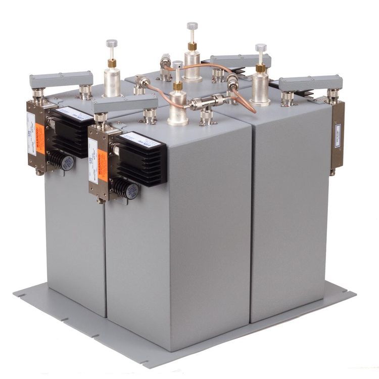 EMR 19" EIA Rack Mount 4 Channel Filter Ferrite Transmitter Combiner ...