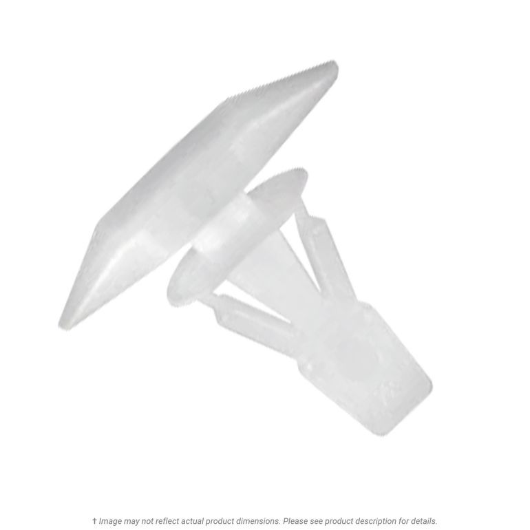 Dodge White Nylon Weatherstrip Retainer - 50 per Box | K.L. Jack