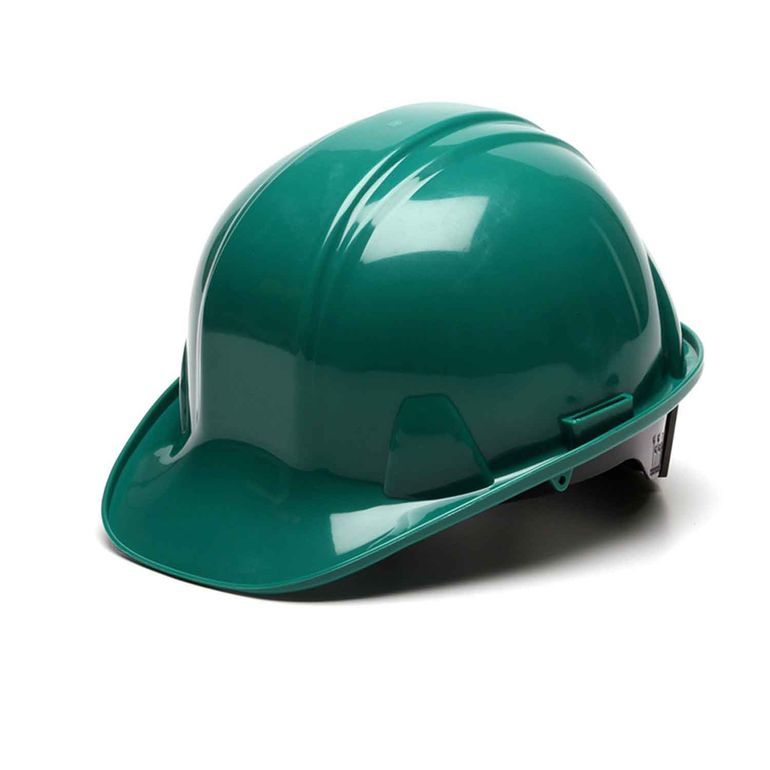 Green 6-Point Ratchet Hard Hat Cap Style | K.L. Jack