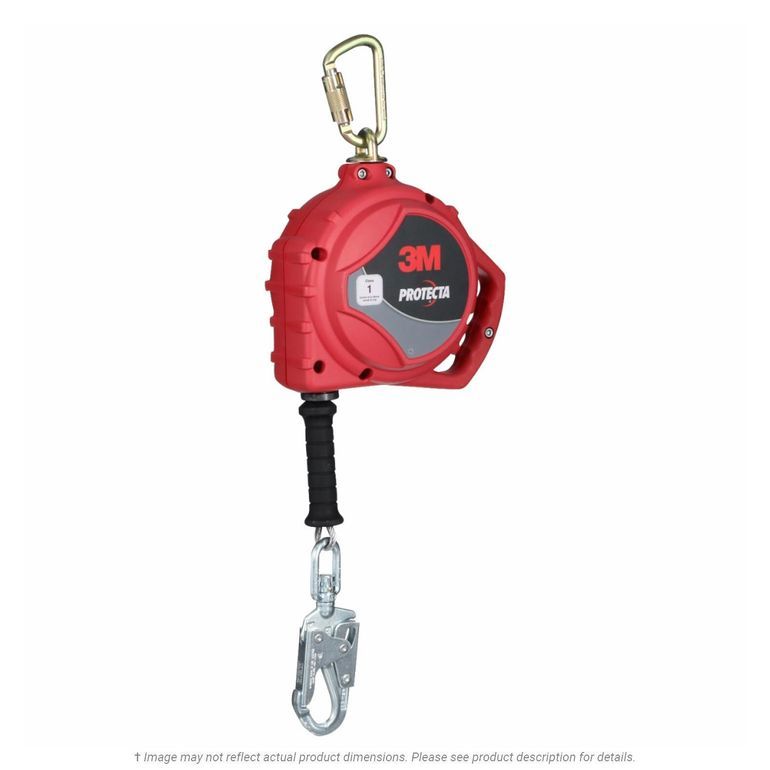 3M Protecta Rebel 33 Ft. Self Retracting Galv.Cable Lifeline, 3590036 ...