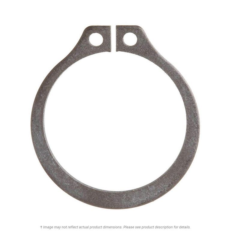 1-1/4" Zinc Plated External Retaining Ring - 50 per Box | K.L. Jack