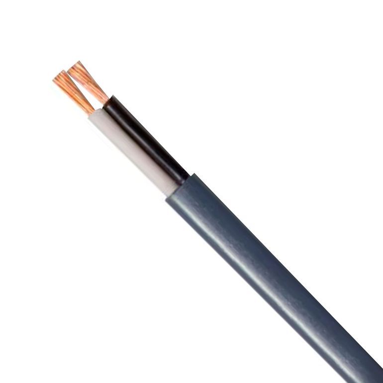14 AWG 2-Conductor Duplex Brake Cable Gray, 100' Spool | K.L. Jack