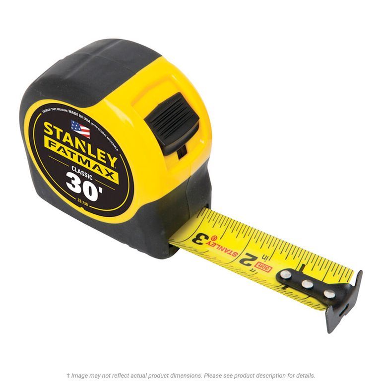 Stanley FatMax 30' x 1-1/4" Tape Measure | K.L. Jack