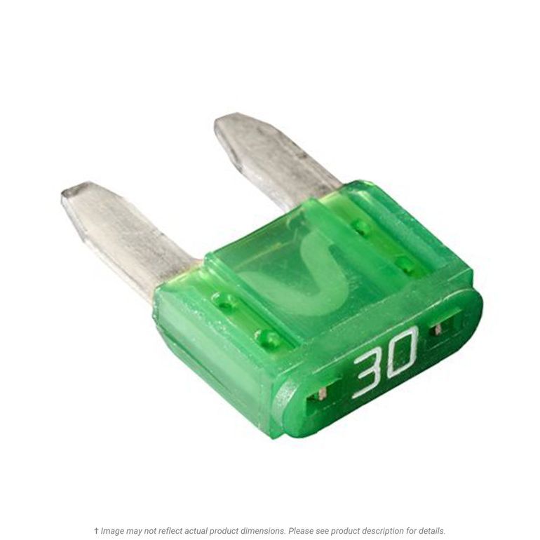 Green Mini Fuse 30 Amp - 5 per Box | K.L. Jack