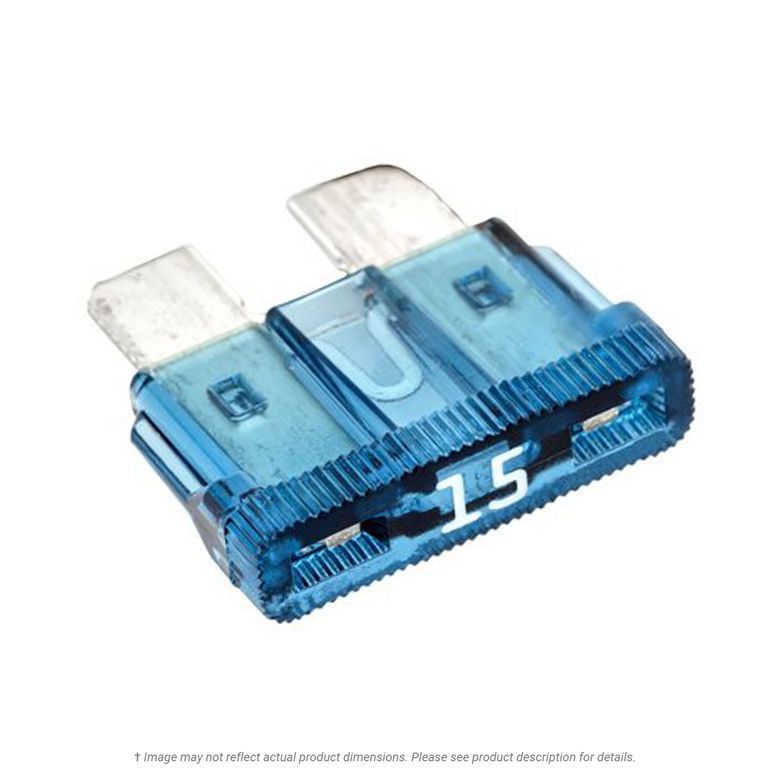 Blue Blade Type Fuse 15 Amp - 5 per Box | K.L. Jack