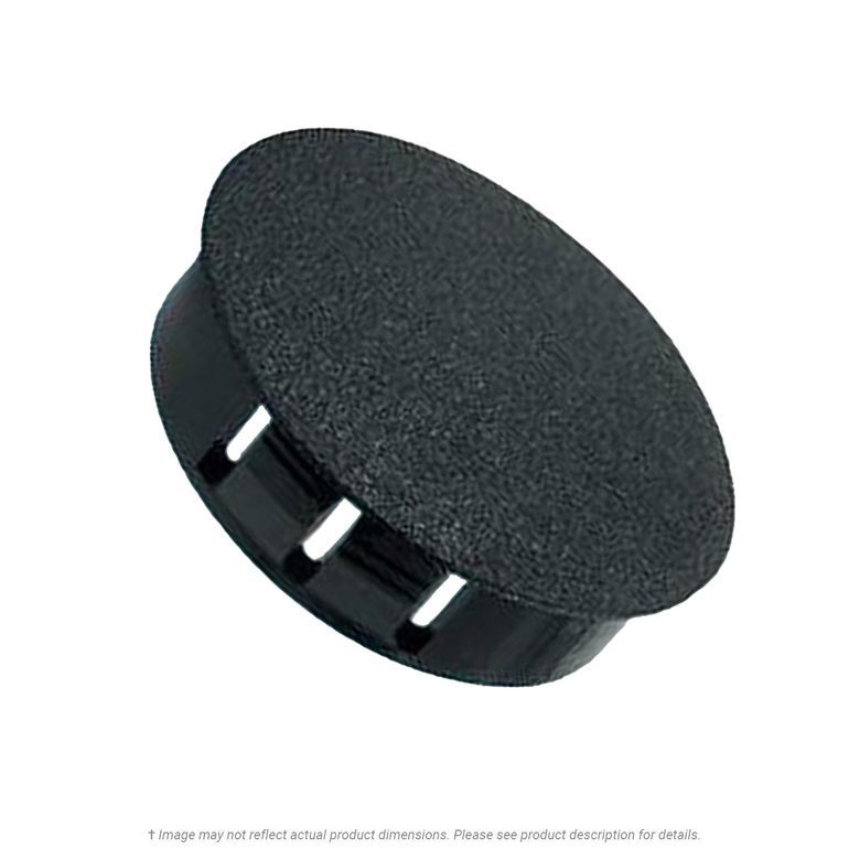 1-1/4" Black Nylon Locking Plug - 50 per Box | K.L. Jack