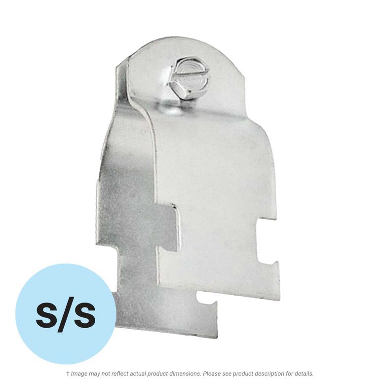 1" SCH 40 Pipe / Rigid Conduit Clamp, (1-3/8" O.D.) Stainless Steel | K ...