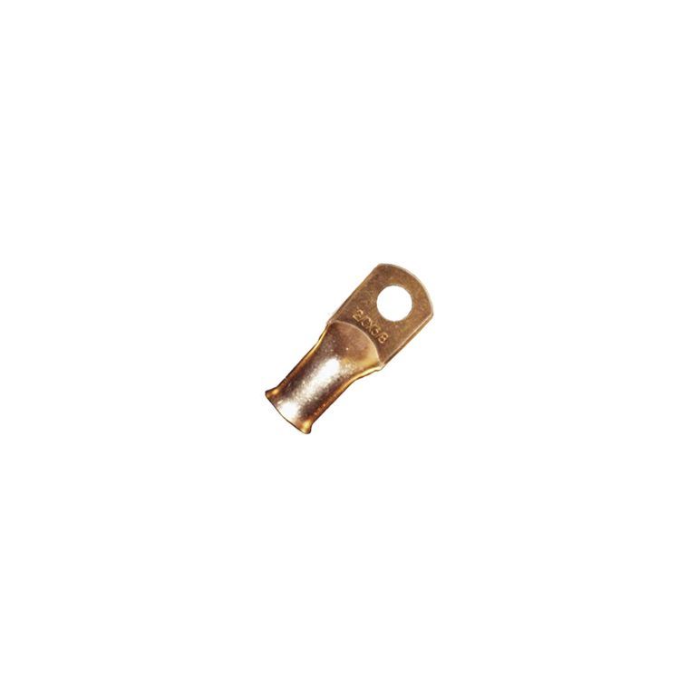 Copper Lug Plain Finish 1/0 AWG x 5/16" Stud | K.L. Jack