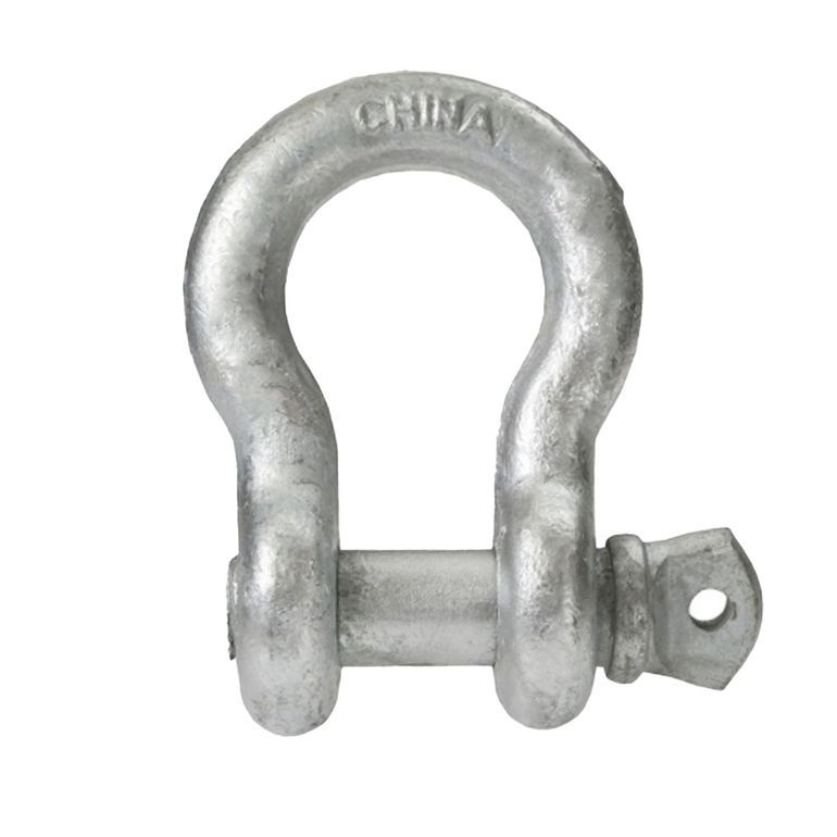 1/4" Import Screw Pin Shackle Hot-Dip Galvanized | K.L. Jack