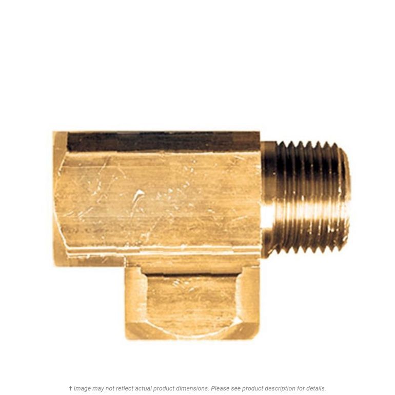 Brass Extruded Street Tee 1/4" Pipe Thread | K.L. Jack