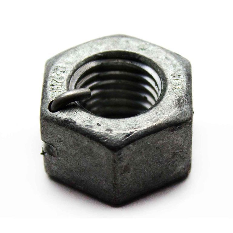 3/8"-16 Hot-Dip Galvanized Heavy Hex Anco Style Lock Nut | K.L. Jack