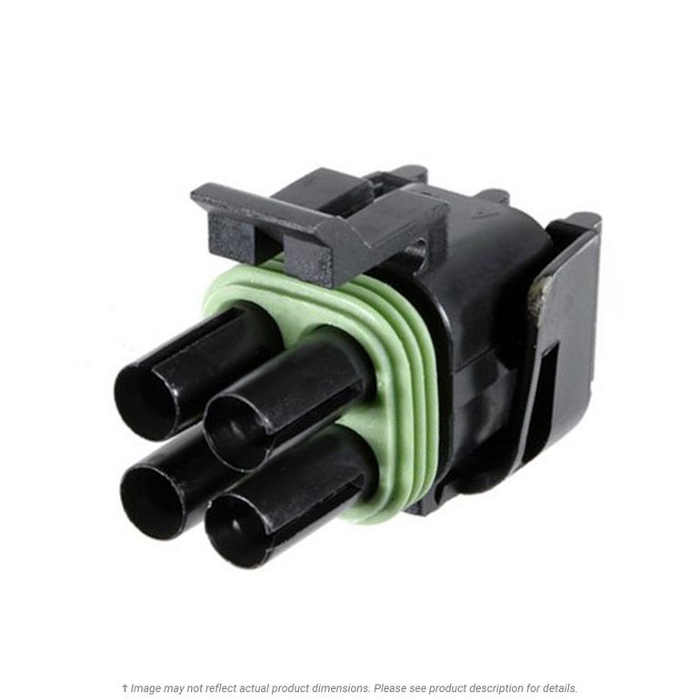 Weatherpack 4-Way Male Square Tower - 5 per Box | K.L. Jack