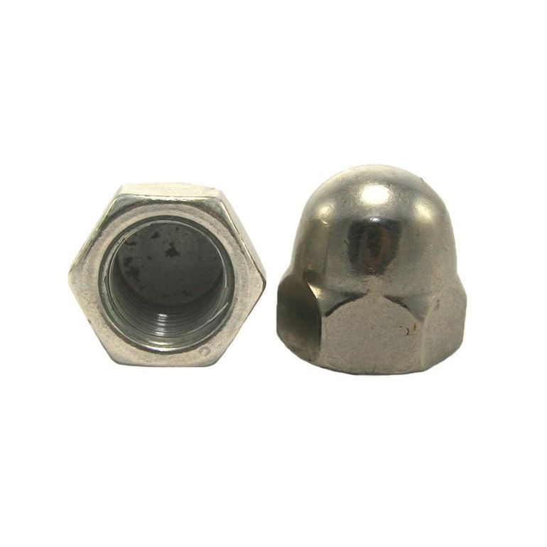 #6-32 Stainless Steel Acorn Cap Nut 18-8 | K.L. Jack