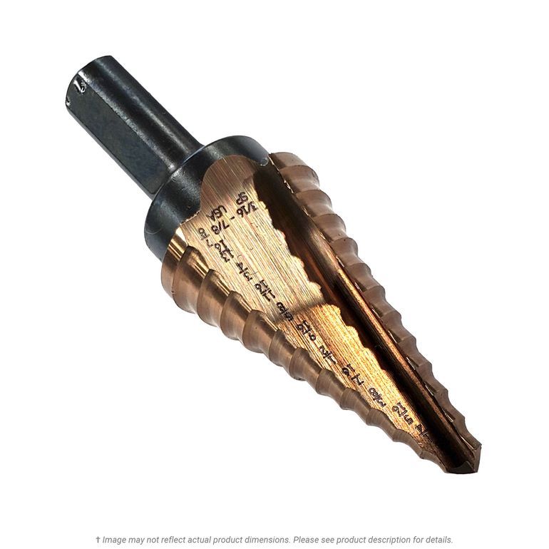 Viking 3/16"-7/8" Ultra Bit #00702 Multi-Diameter #8 Step Drill Bit | K ...