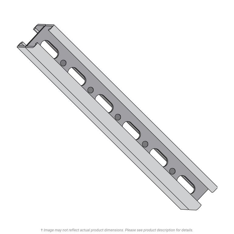 Pre-Galvanized Back to Back Welded Slotted Strut 1-5/8" x 3-1/4" x 20 ...
