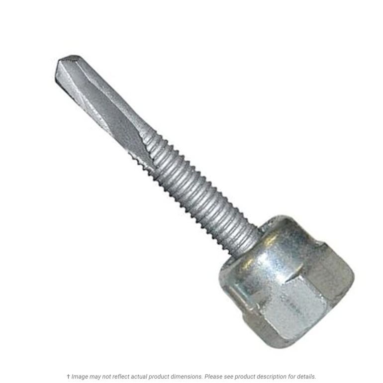 3/8"-16 x 1-1/2" Sammy Self Drill Tek 5 Screw for 1/2" Thick Steel ...